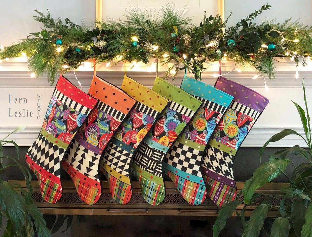 Bright Christmas Stockings