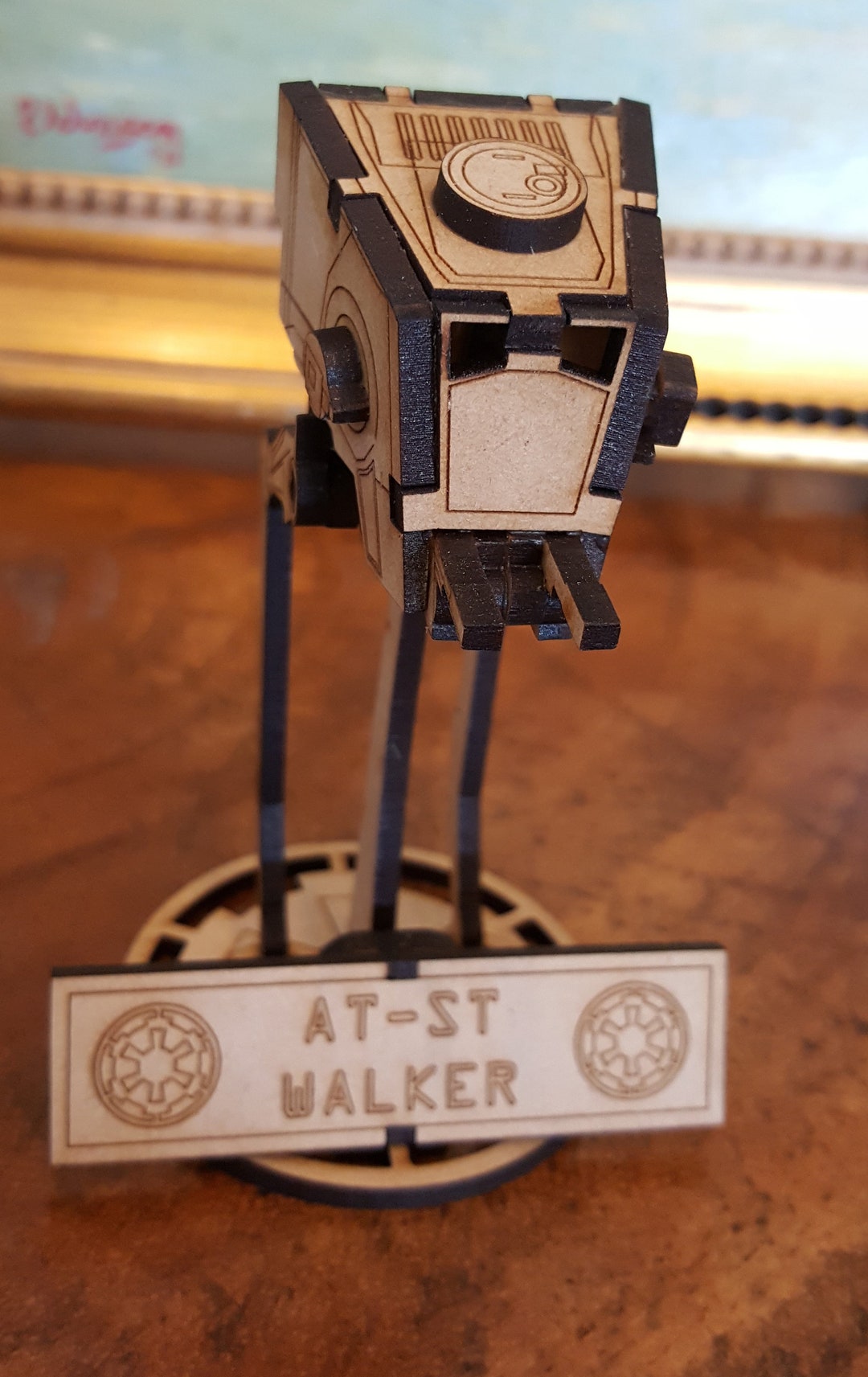 Star Wars Small AT-ST Walker Laser Cut Template Ai, Cdr, Dxf, Pdf - Etsy