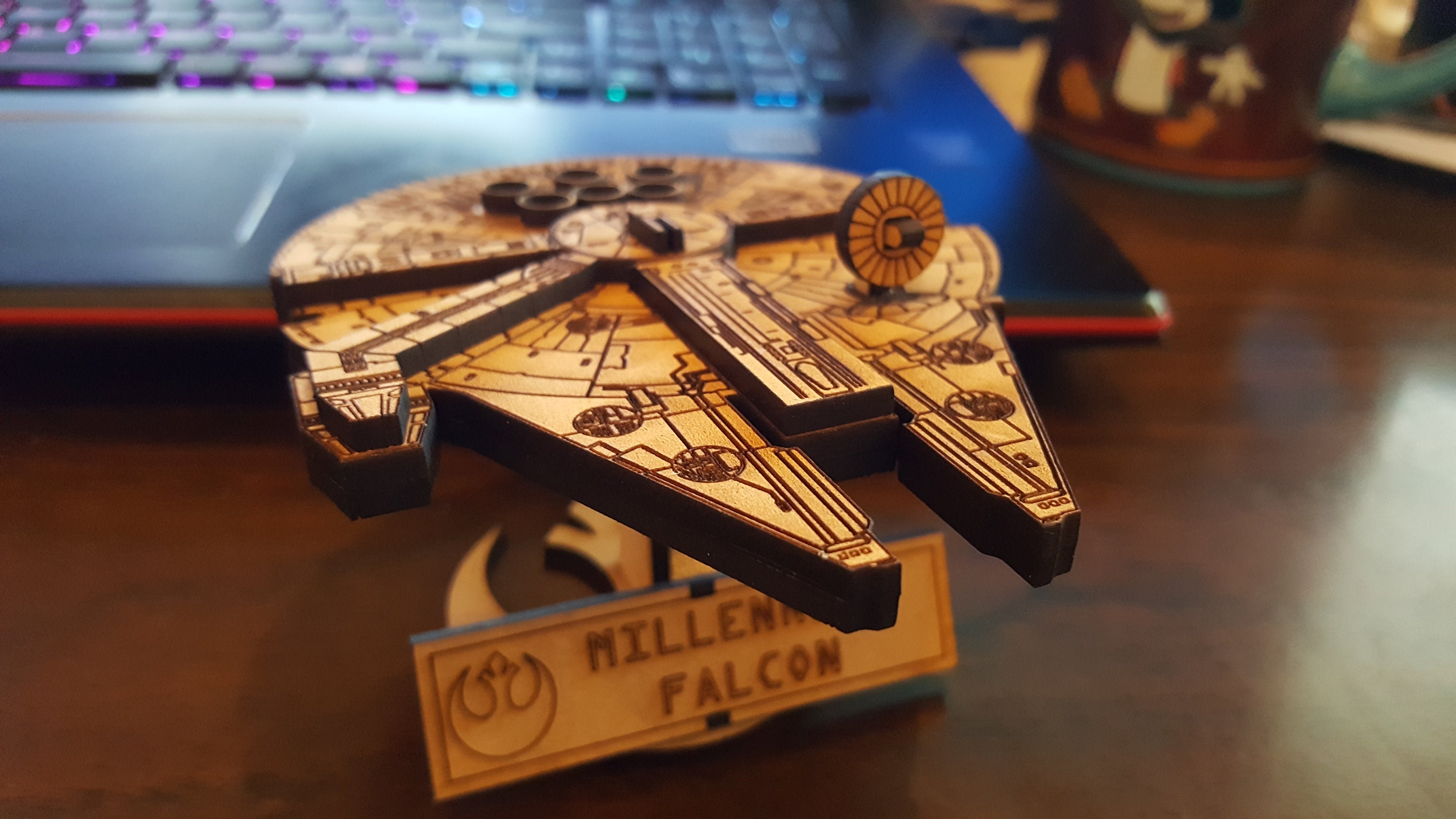 Star Wars Ships Laser Cut Templates - Ai, Cdr, Dxf, Pdf - Digital Files ...