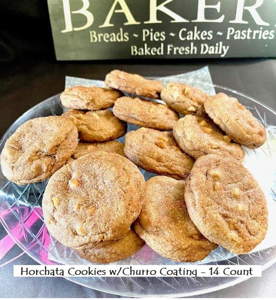 14 Count HORCHATA Cookies W/churro Coating - Etsy