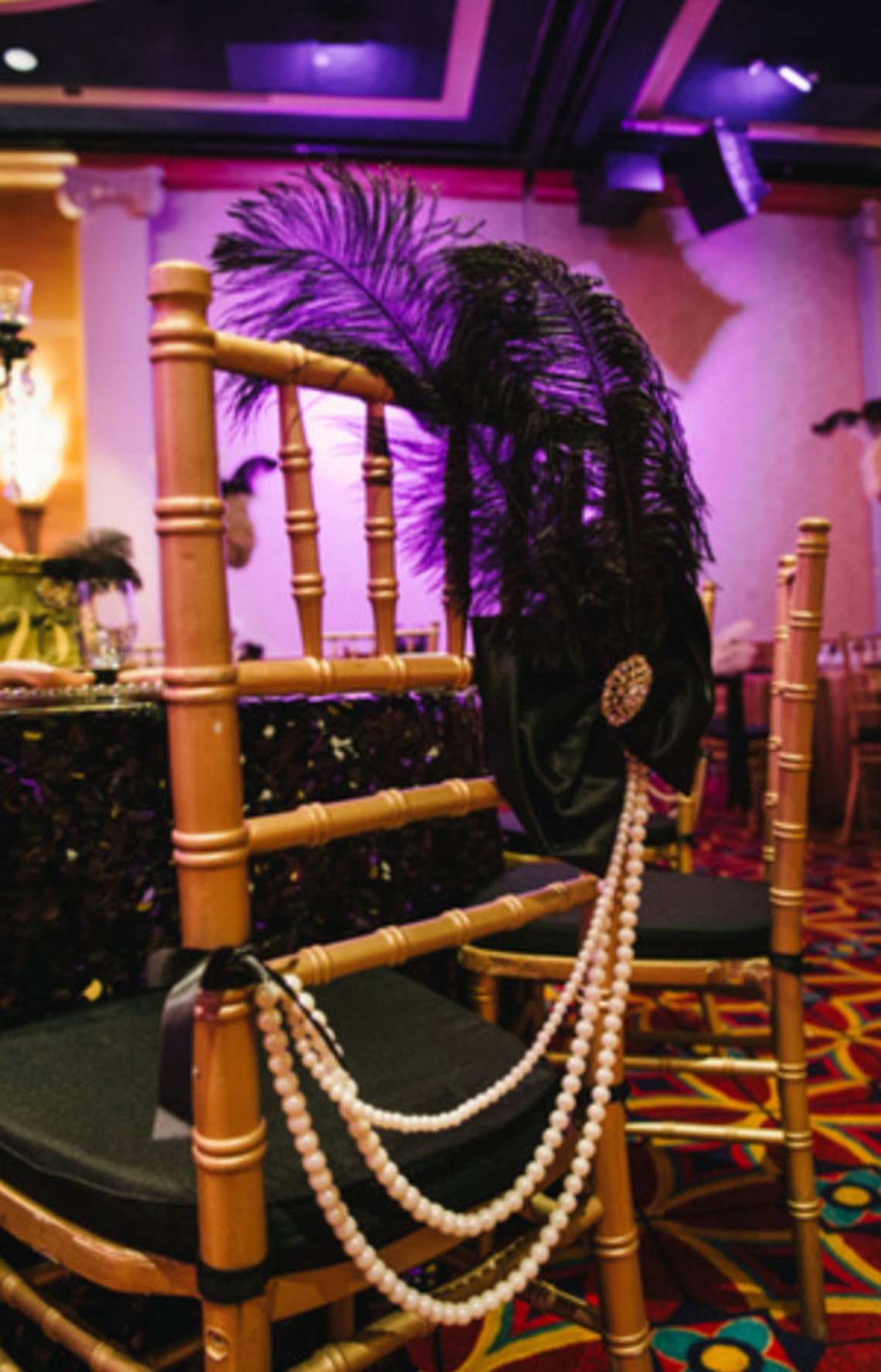 Unique Chiavari Chair Decoration/ Quinceanera/ Wedding Decoration ...
