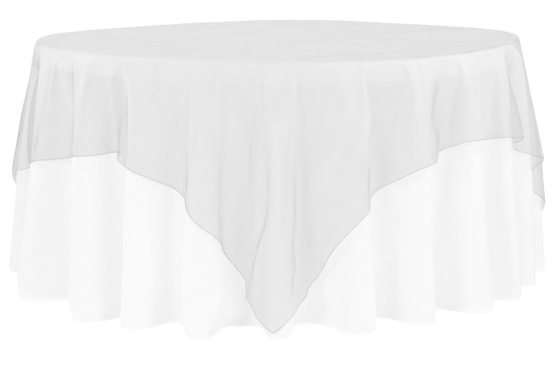 Many Beautiful Sheer Color Overlay/wedding Decoration/table Linen ...