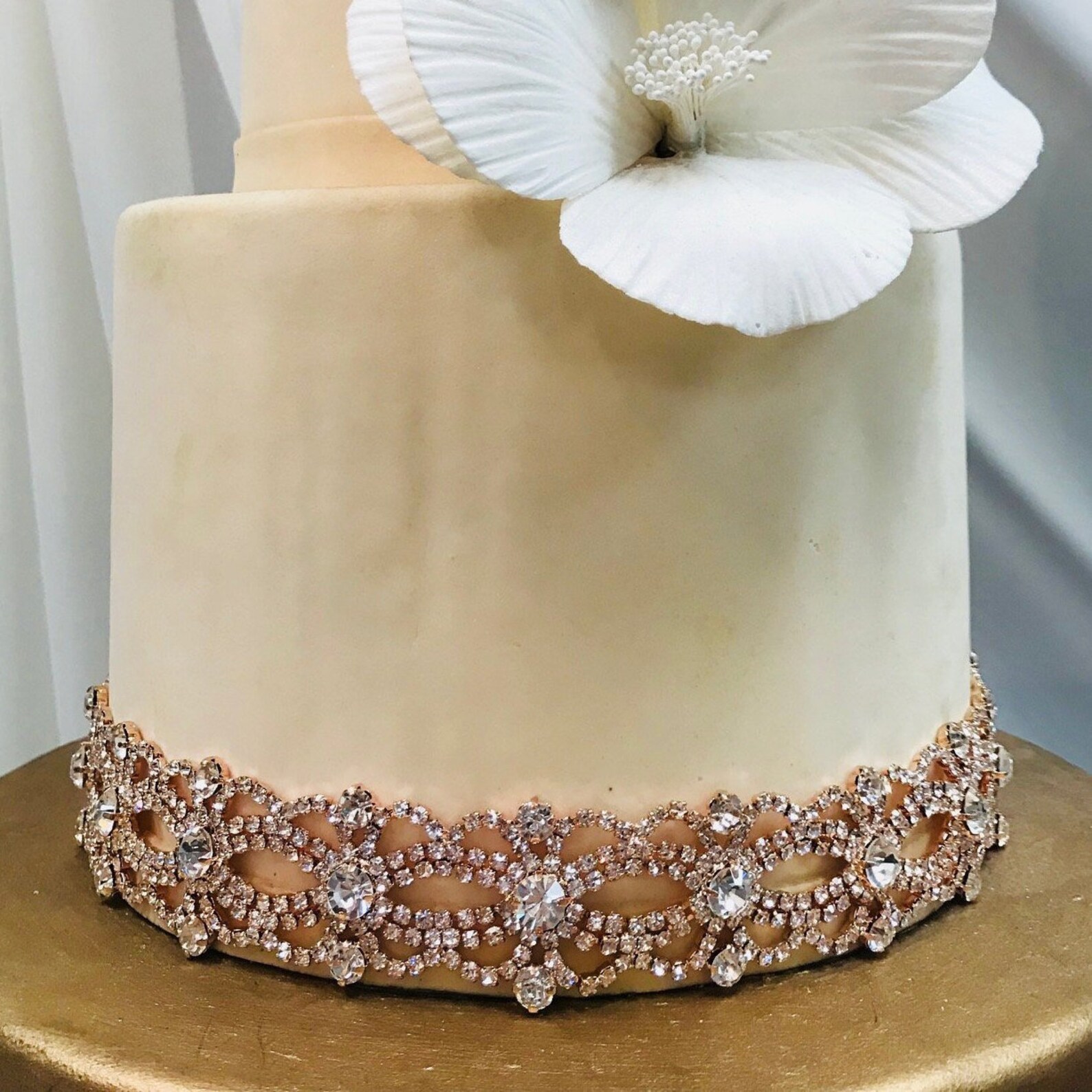 Sparkle ROSE GOLD or Silver Rhinestone Embellishment Chain/ - Etsy