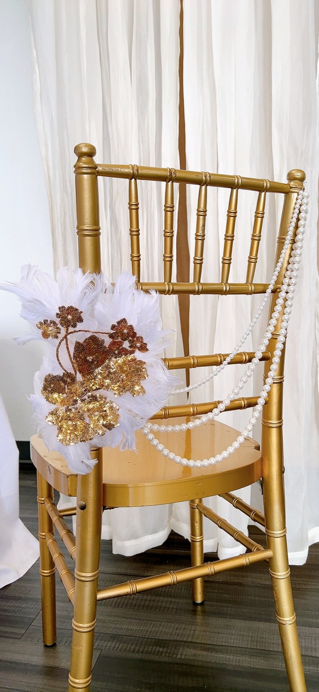 Unique Chiavari Chair Decoration/ Quinceanera/ Wedding Decoration ...
