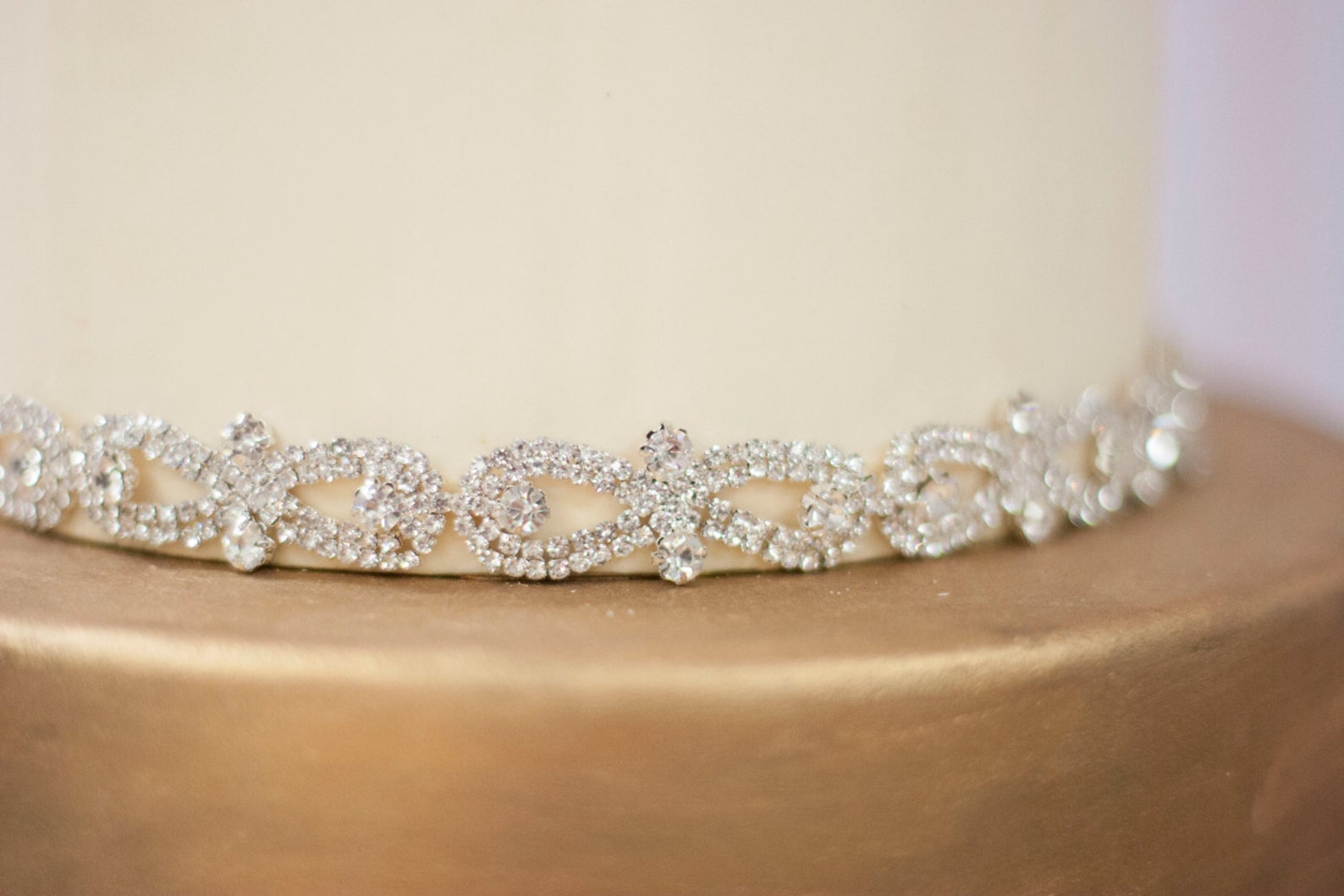 1 Yard Sparkle REAL Silver Rhinestone Embellish Chain / - Etsy