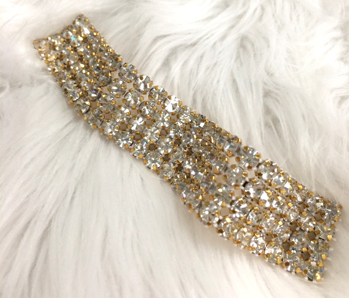 Sparkle REAL Silver or Gold Rhinestone/ Wedding Cake | Etsy