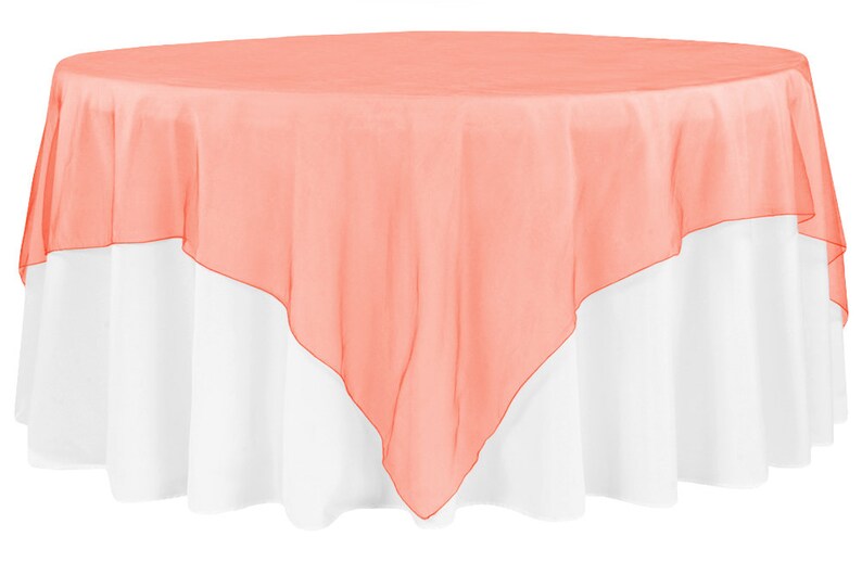 Many Beautiful Sheer Color Overlay/wedding Decoration/table Linen ...