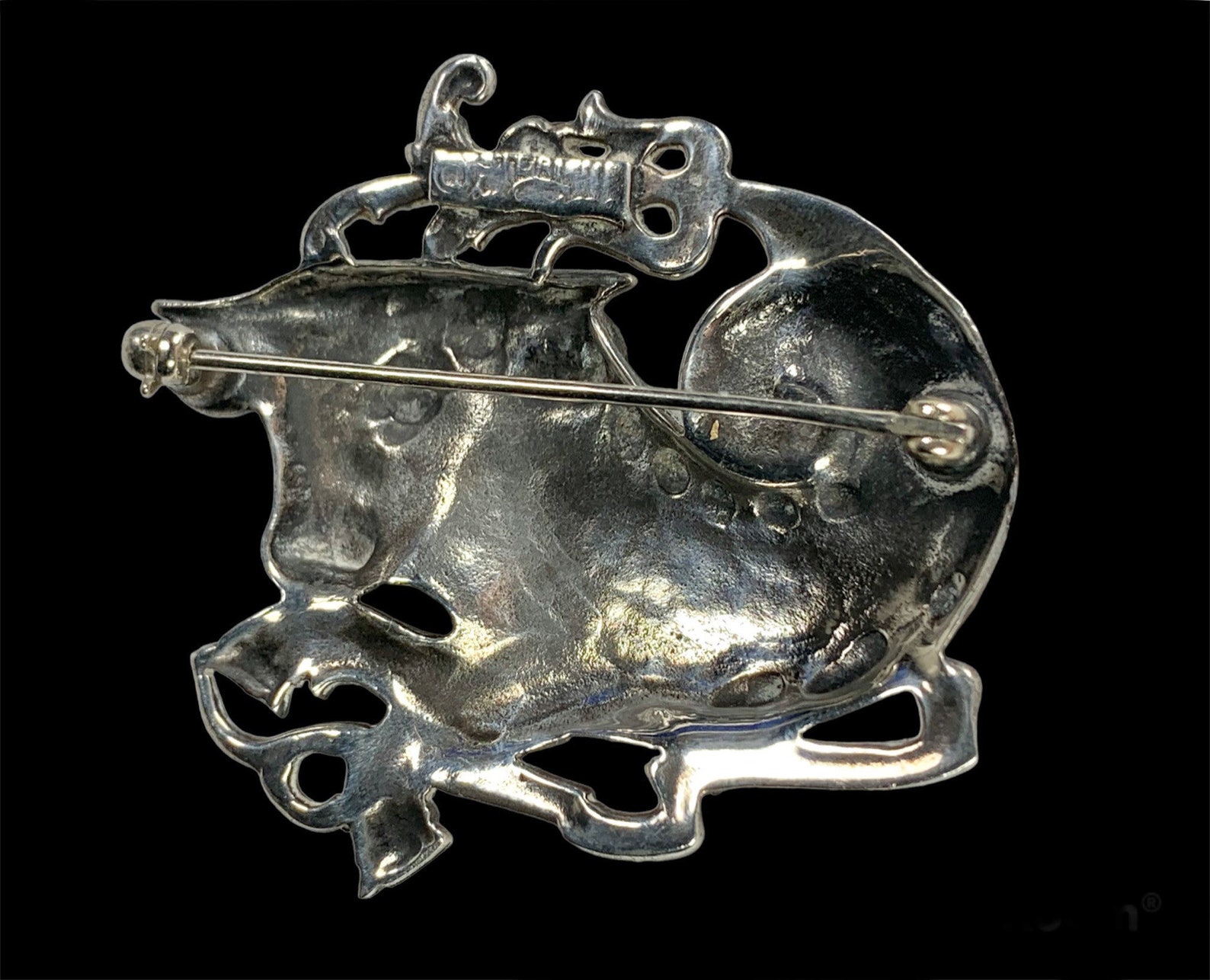 Signed Cini Brooch Taurus the Bull Zodiac Astrological Motif - Etsy