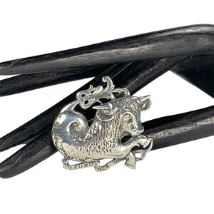 Signed Cini Brooch Taurus the Bull Zodiac Astrological Motif - Etsy