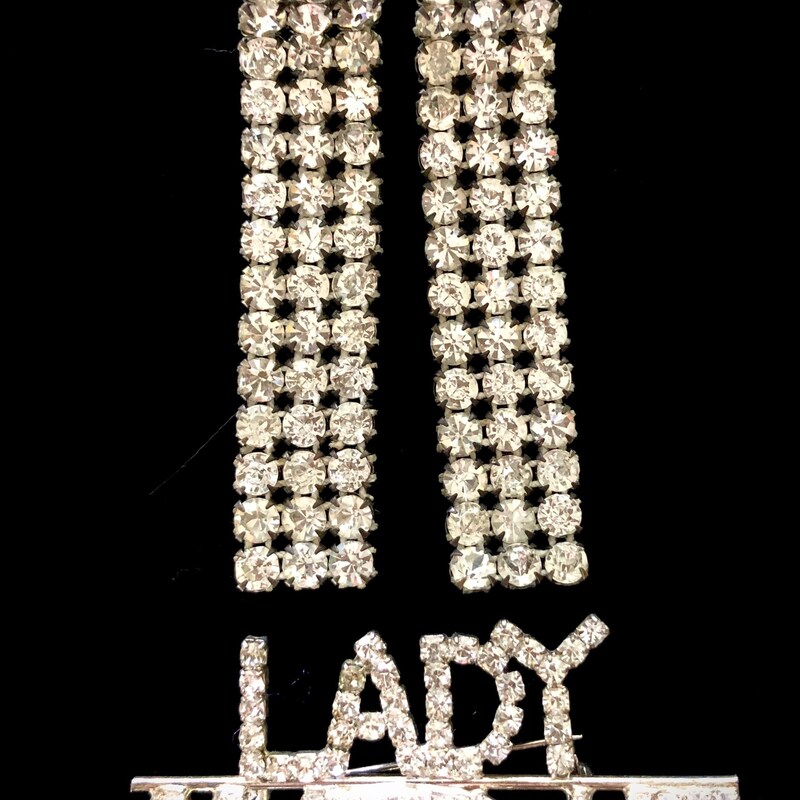 Rhinestone Statement - Etsy