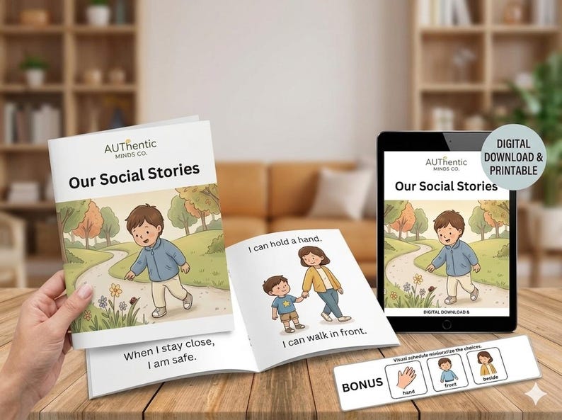 Elopement Social Story | Autism Safety Story | Printable Digital ...
