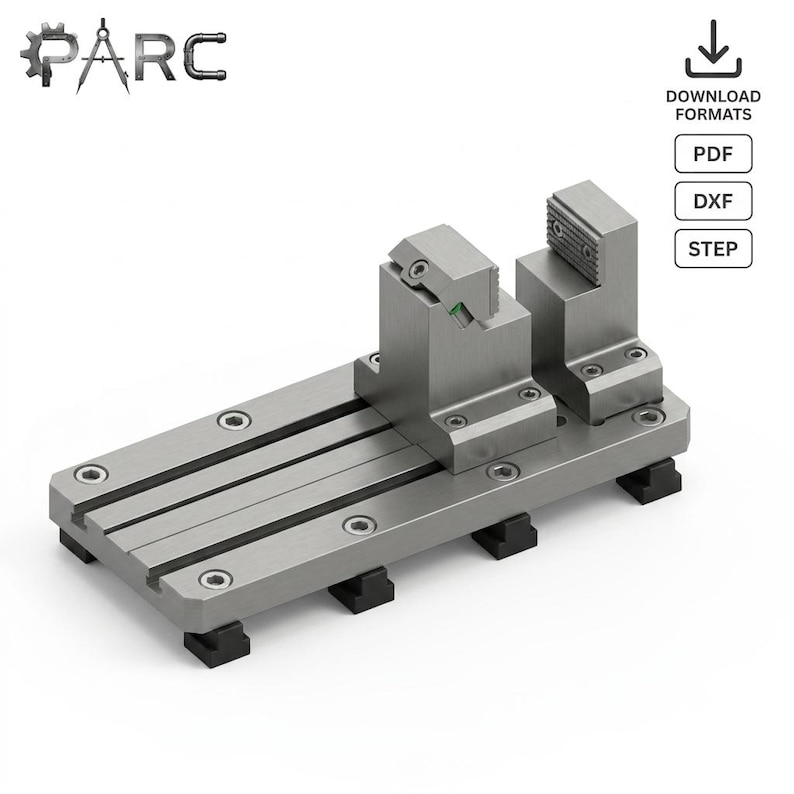 Profile Clamping Vice Cad Files, Cnc Machining & Welding Vise ...