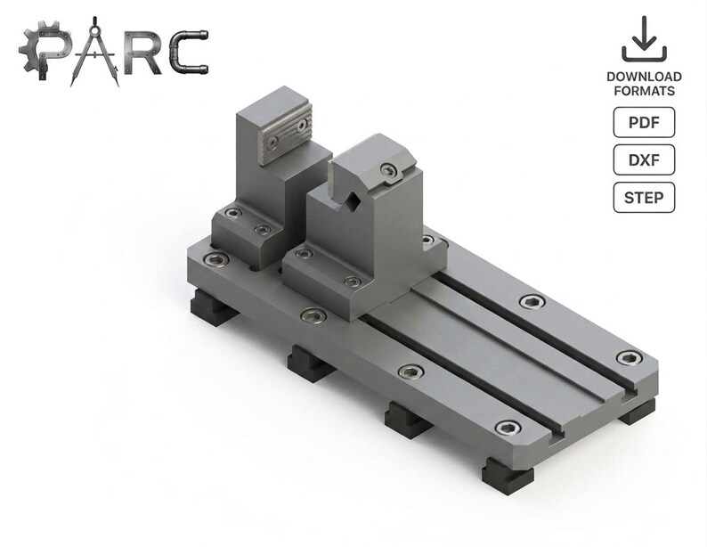 Profile Clamping Vice Cad Files, Cnc Machining & Welding Vise ...