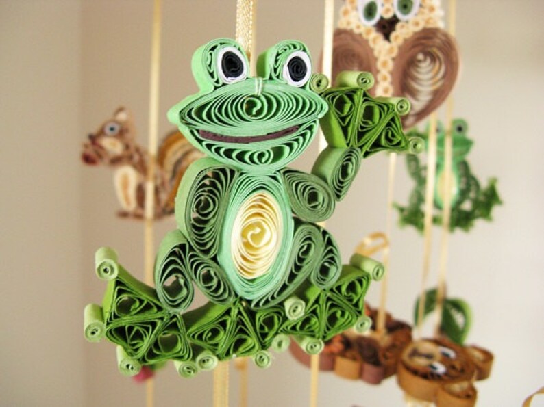 Animal Mobile - Crib Mobile - Woodland Mobile - Baby Mobile Animals ...