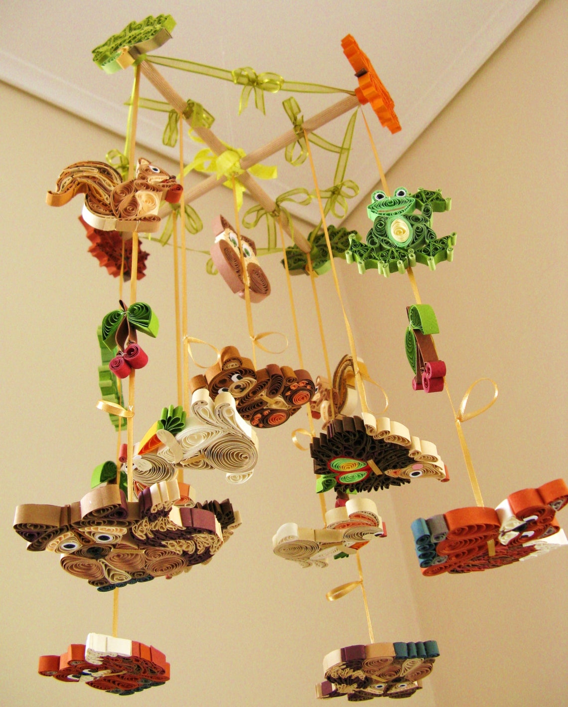 Animal Mobile Crib Mobile Woodland Mobile Baby Mobile - Etsy Australia