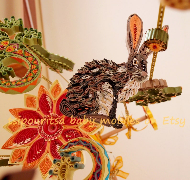 Baby Nursery Mobile Crib Mobile Road Runner Coyote Desert Mobile ...