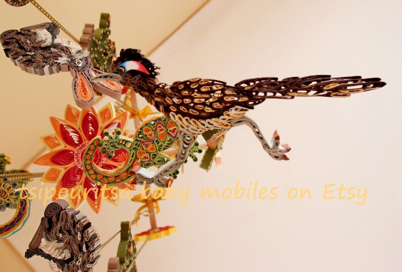 Baby Nursery Mobile Crib Mobile Road Runner Coyote Desert Mobile ...