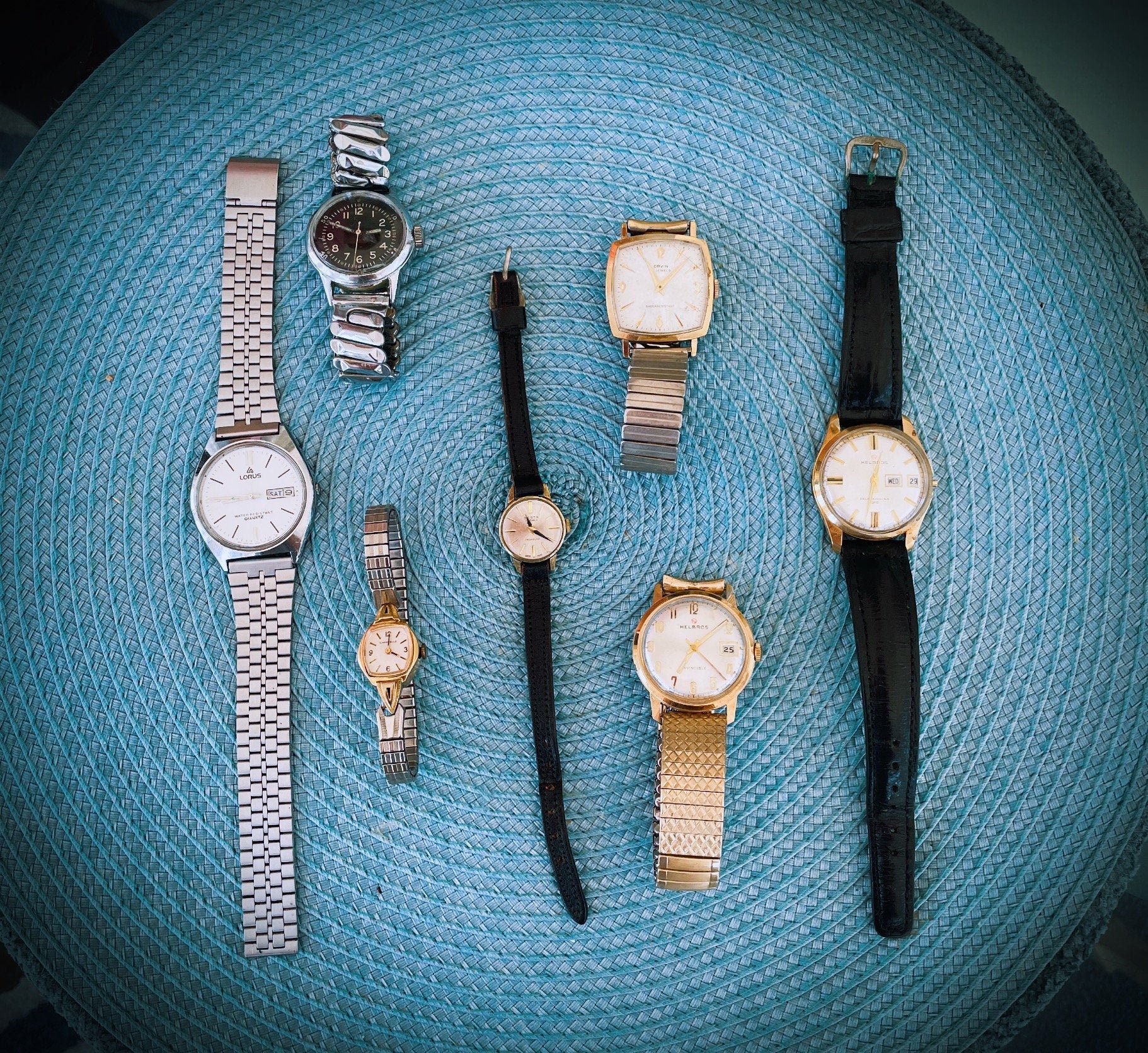 Collection of Vintage Time Pieces - Etsy