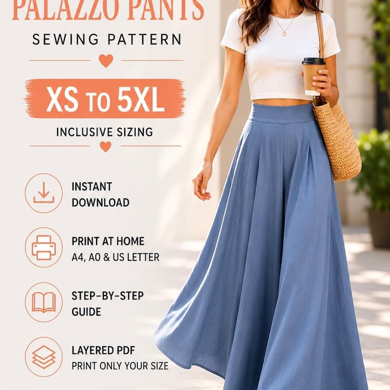 Flowy Pant Patterns - Etsy