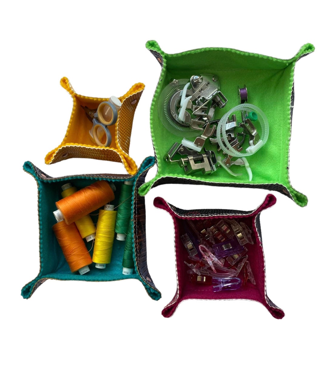 Ten Minute Trays PDF Sewing Pattern With Video Instructions - Etsy