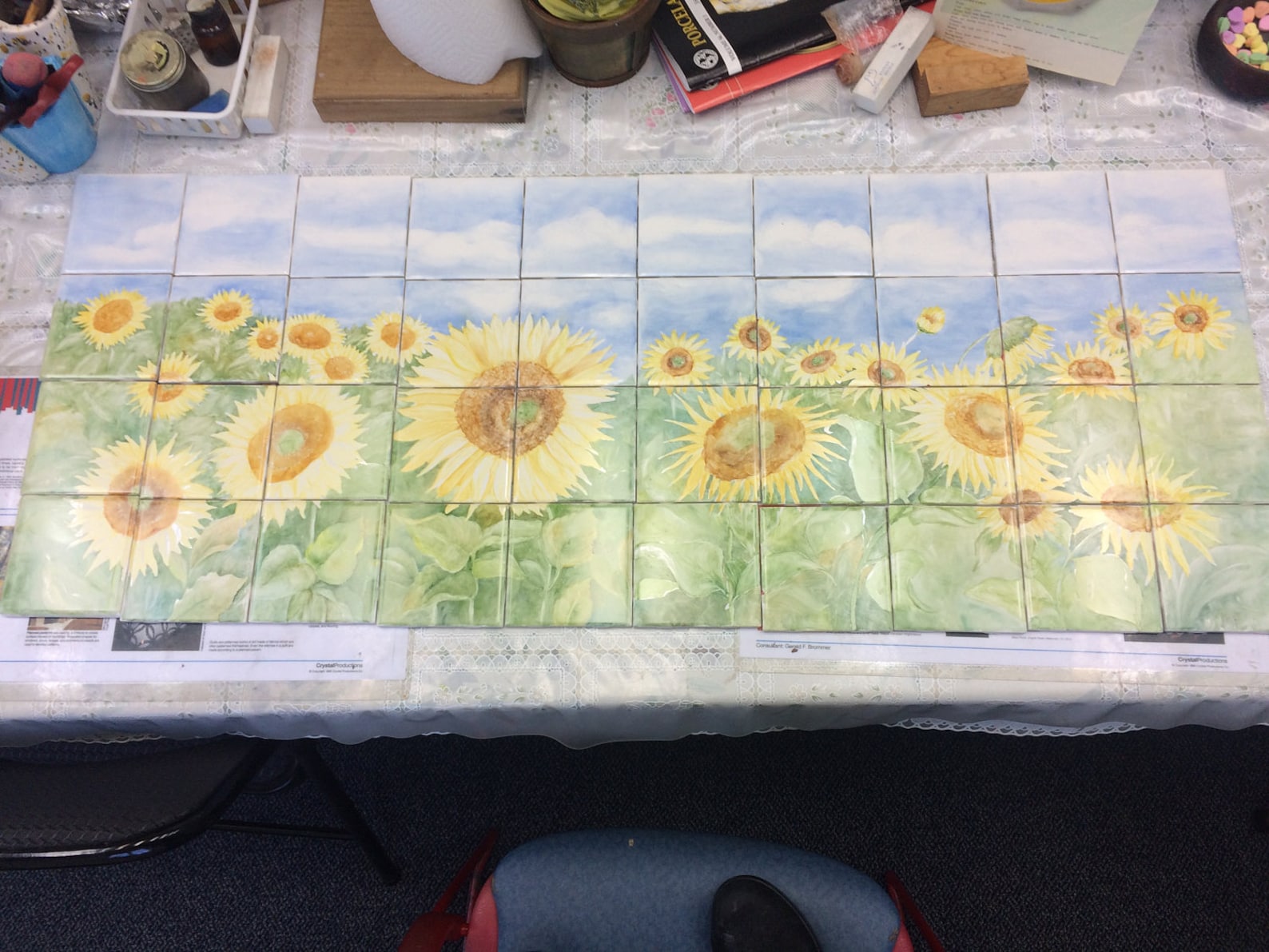 Porcelain Tile Wall Mural - Etsy