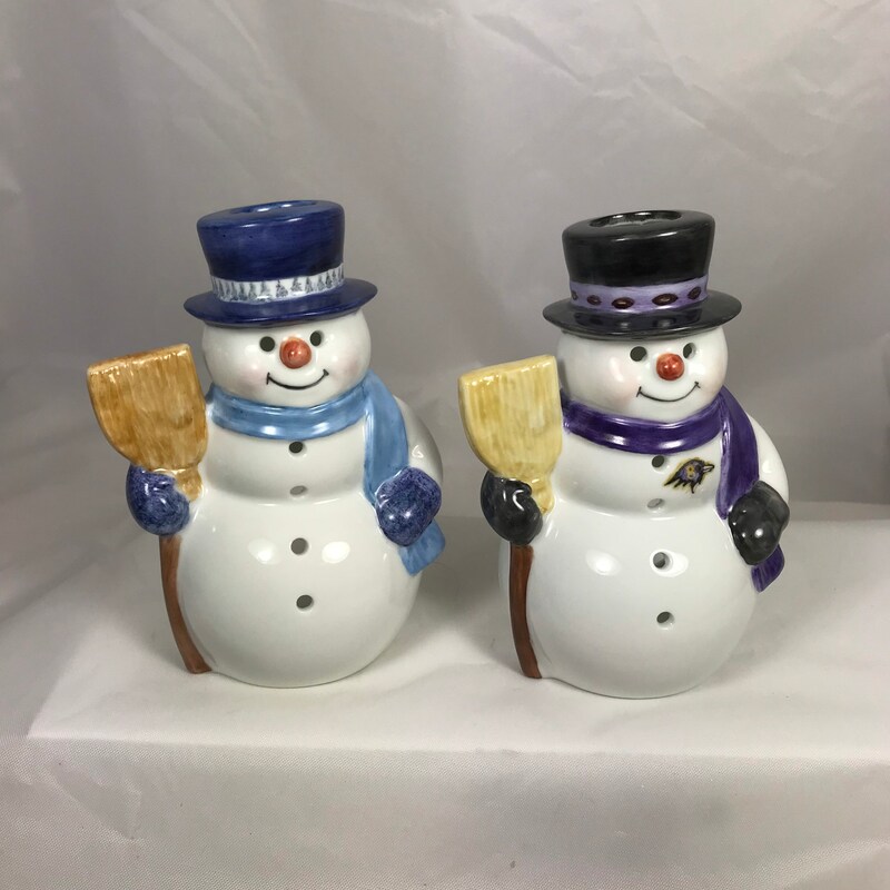 Snowman Tea Light - Etsy