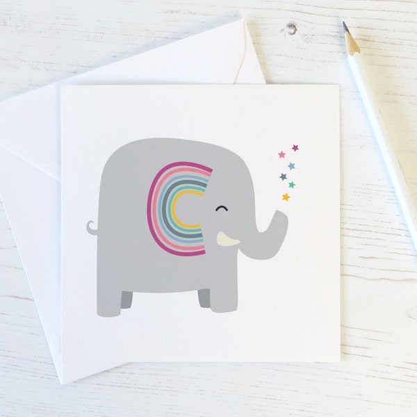 Elephant Notecards - Etsy
