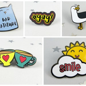 Yay Enamel Pin Badge Pin Fun Enamel Pin Pin Brooch Gift for Friend ...