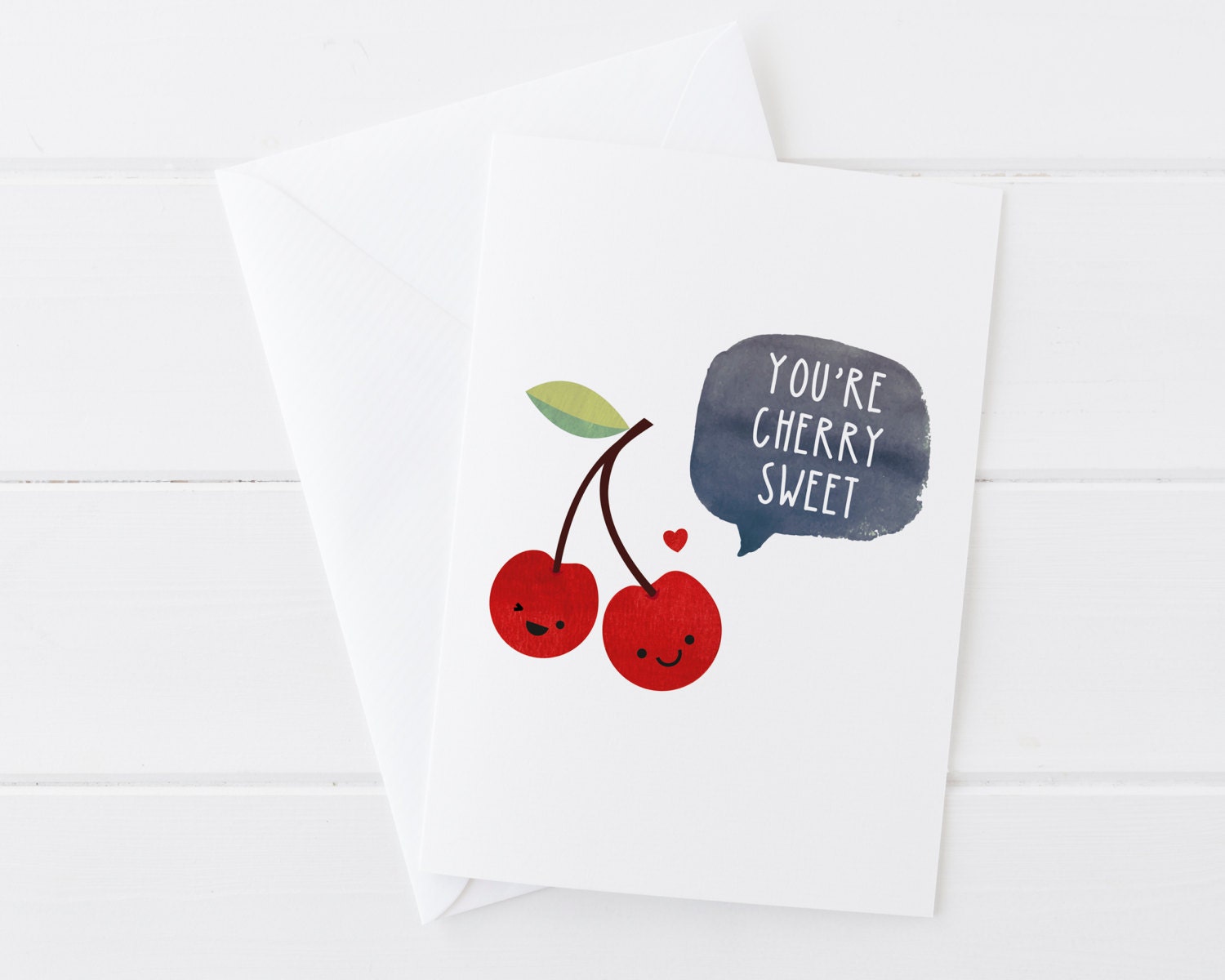 Funny Valentine / Anniversary / Love Card You're Cherry | Etsy
