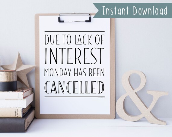 Funny Office Print Instant Printable | Etsy