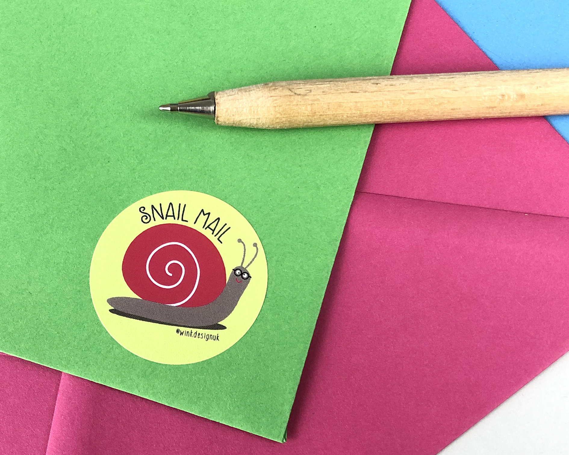 35 Cute Snail Mail stickers / Happy Mail Envelope stickers / | Etsy