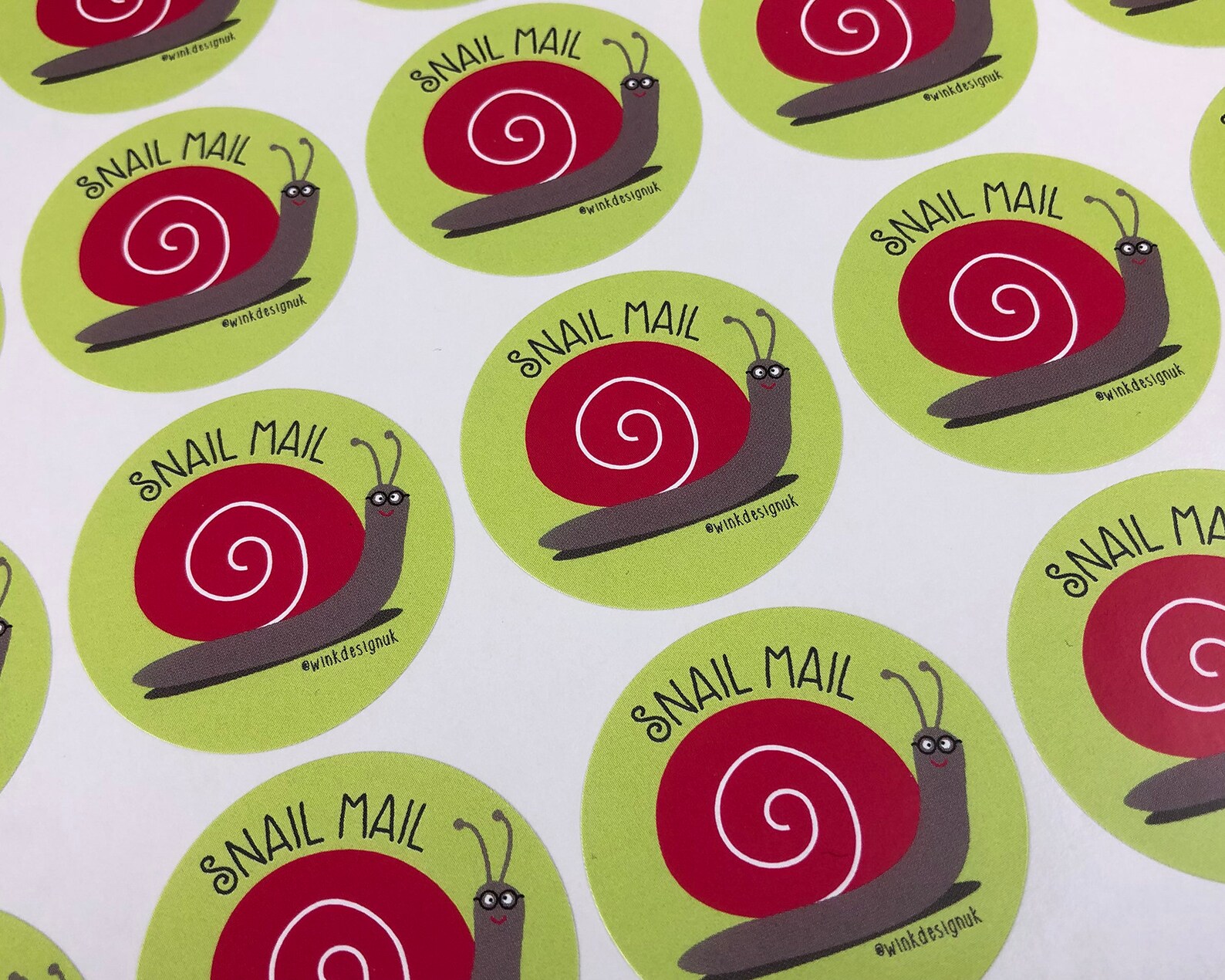 35 Cute Snail Mail stickers / Happy Mail Envelope stickers / | Etsy