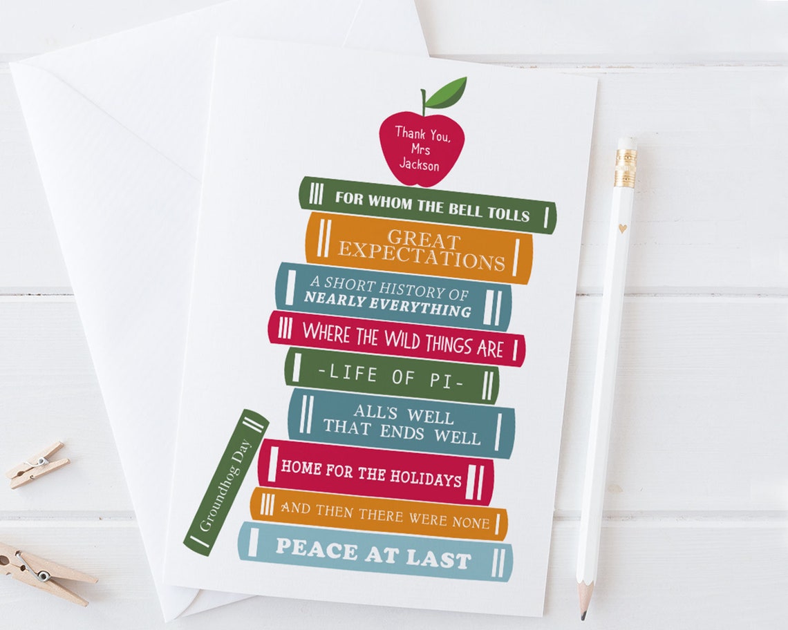 Funny Thank You Teacher / Classroom Assistant / Teaching Assistant ...