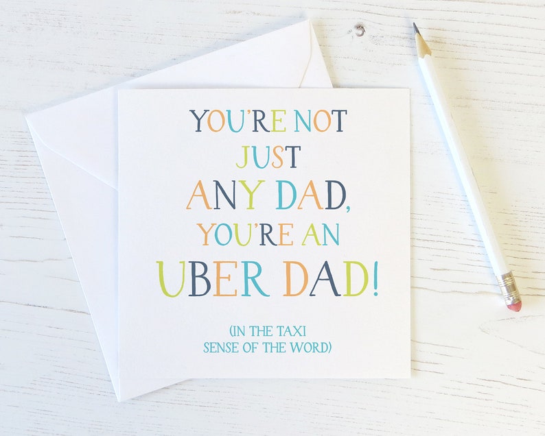 Funny Fathers Day Card Rude Fathers Day Card for Daddy Fathers Day ...