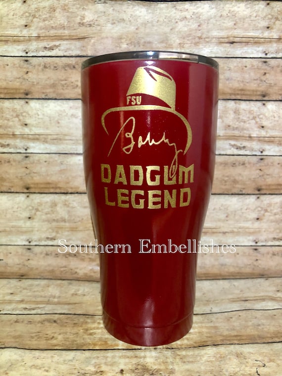 Bobby Bowden Dadgum Legend Tribute Custom Powder Coated - Etsy