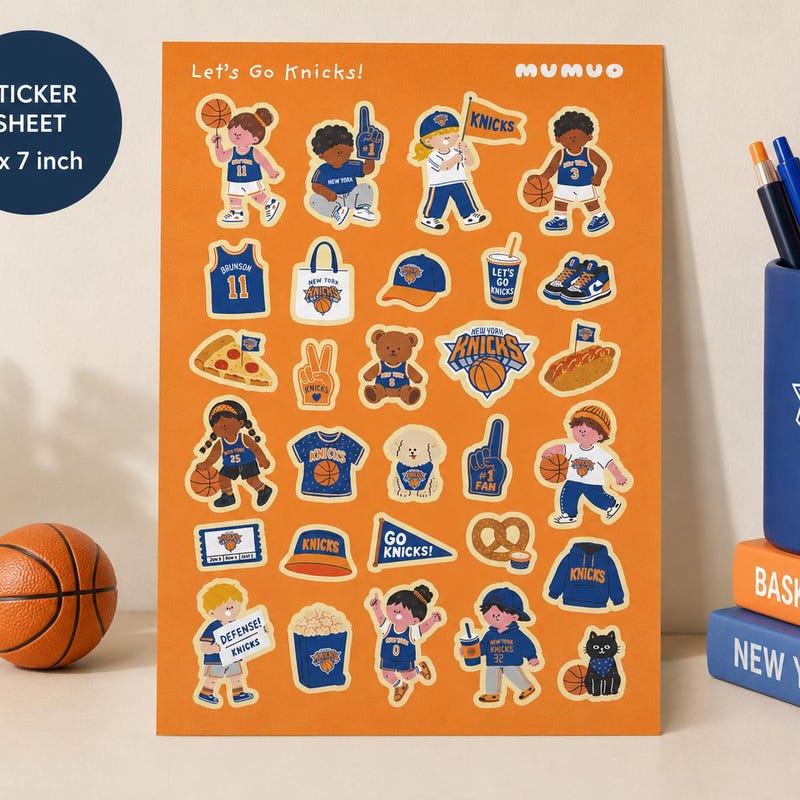 Basketball Decal Stickers - Etsy