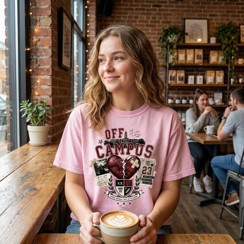 Off Campus Shirt | Briar U Inspired Tee | Sports Romance Merch | Book ...