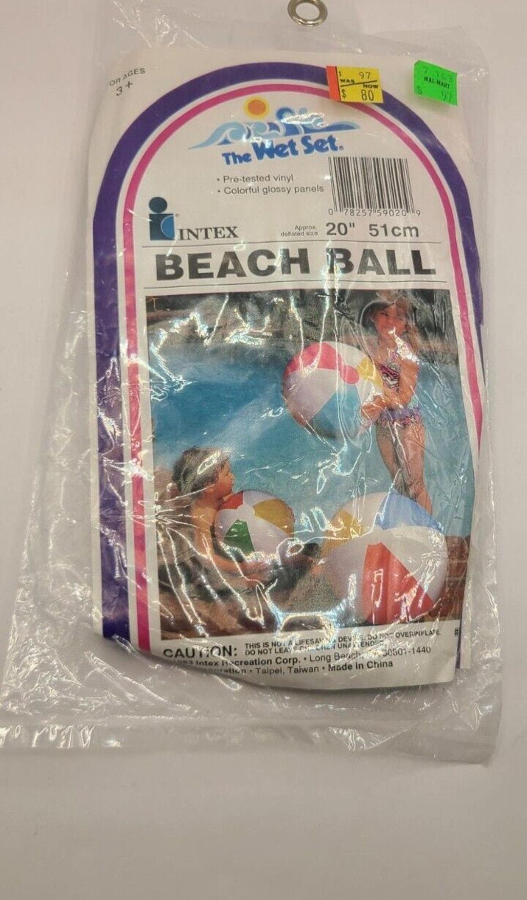 Intex Vintage 1983 Inflatable 20 Beach Ball New Old Stock - Etsy