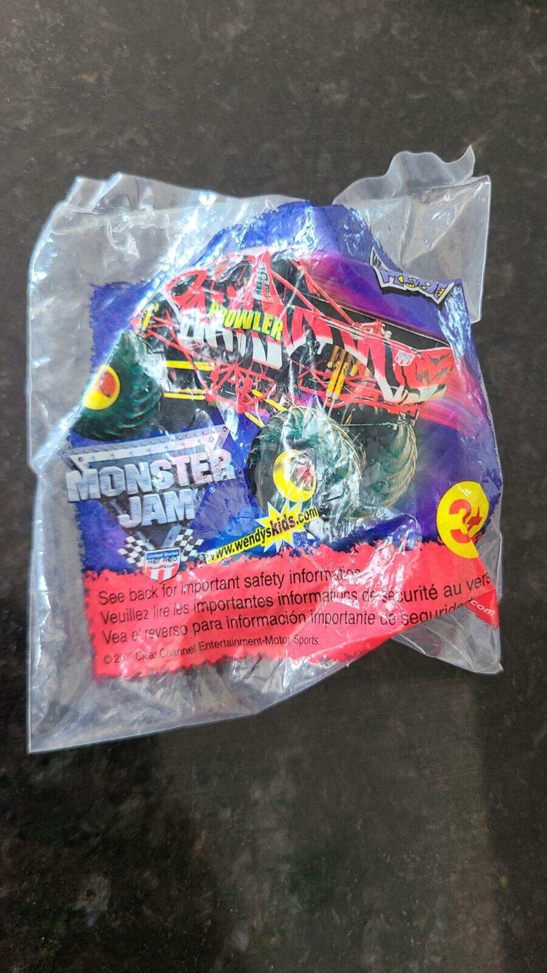 2002 Wendy's Kids' Meal Monster Jam American Guardian Monster Truck ...