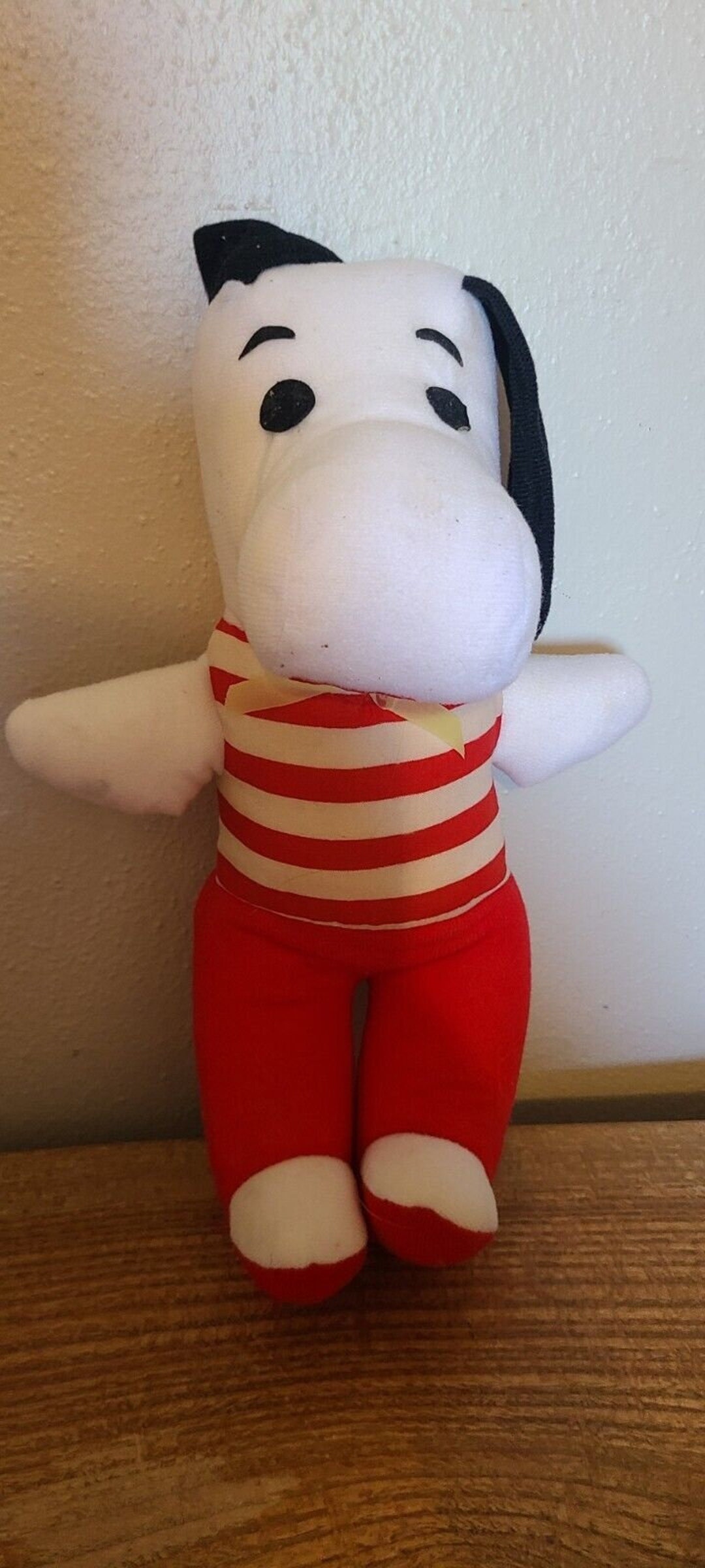 Vintage Carnival Prize Plush Dog Beagle Snoopy Clone 15 Very Rare - Etsy