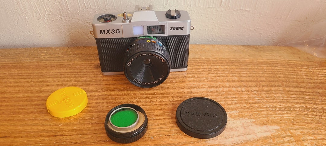Mx35 Vintage Camera and Green Filter 35mm - Etsy