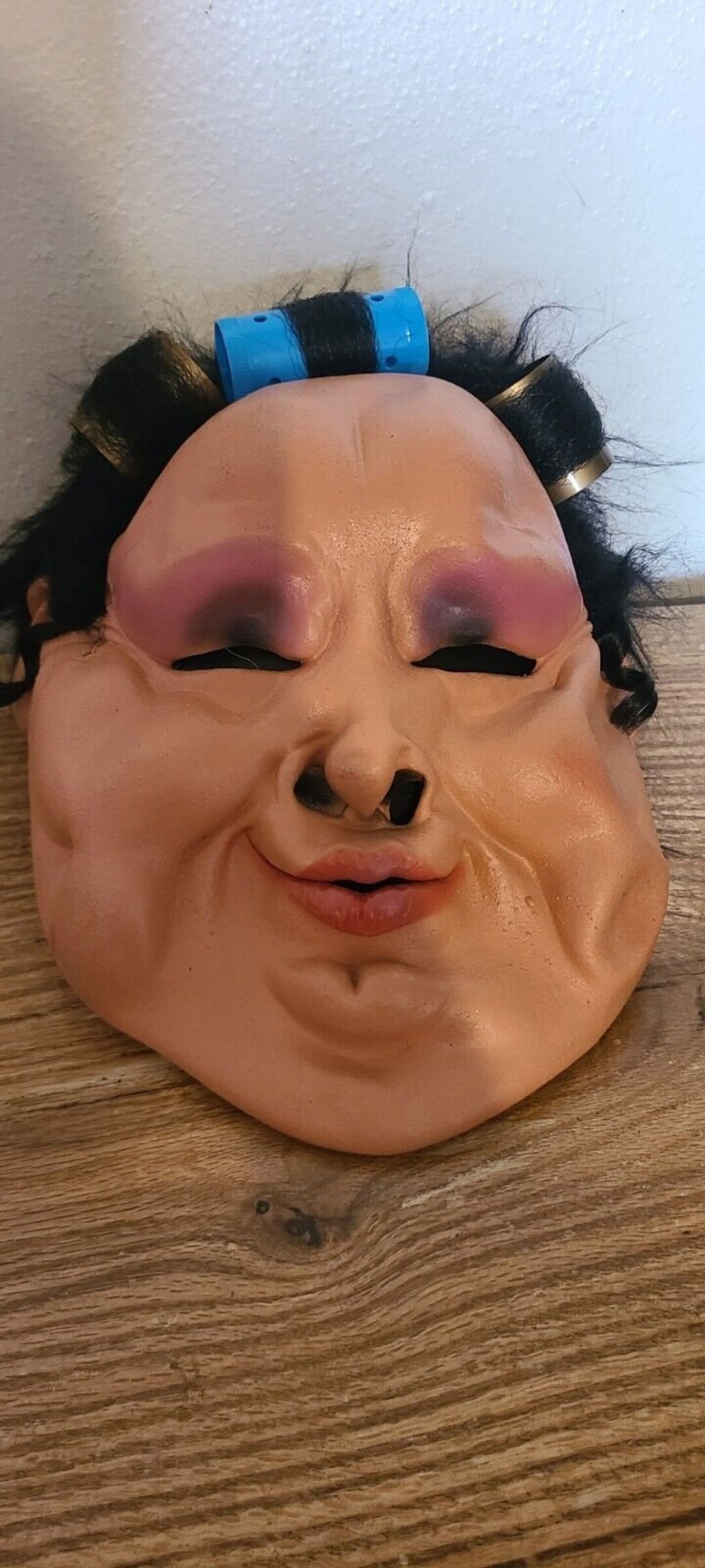 Vintage 1984 Be Something Studios Face Halloween Mask BSS Old - Etsy