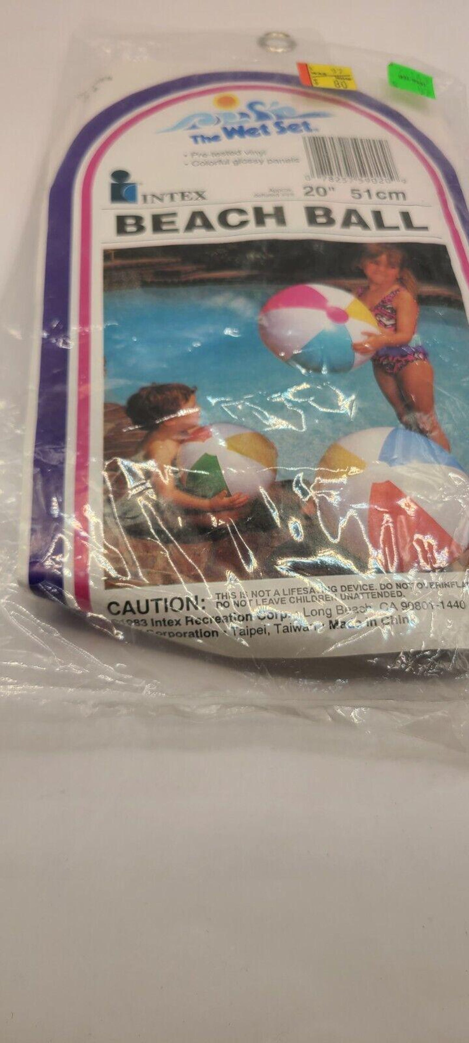 Intex Vintage 1983 Inflatable 20 Beach Ball New Old Stock - Etsy