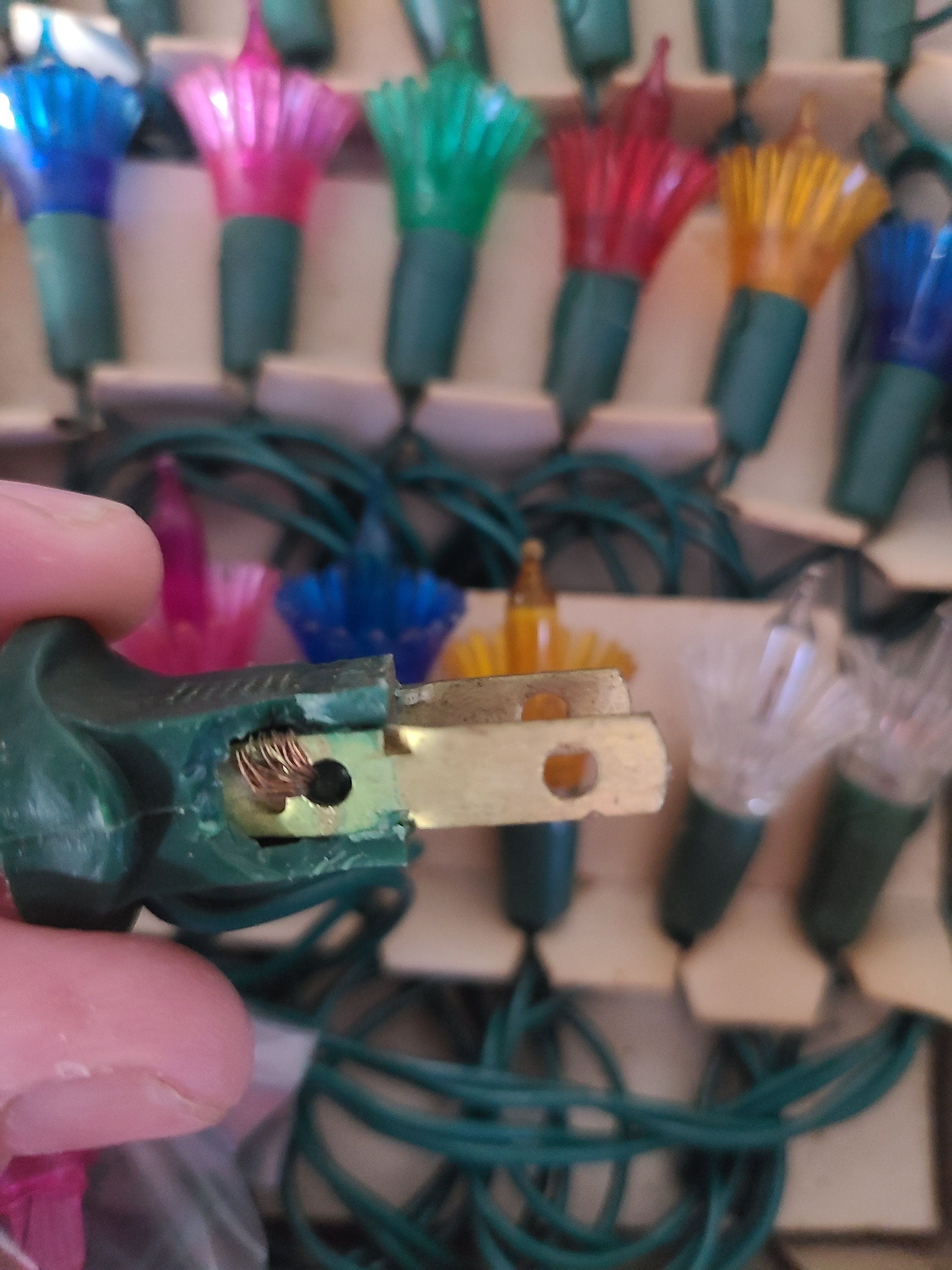 Vintage Foremost Christmas Tree Lights. Don't Work - Etsy