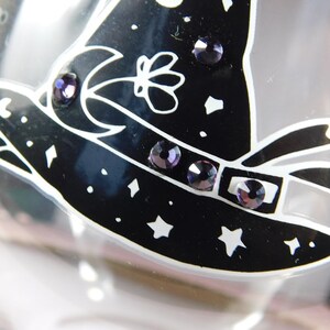 Witch Cup, Witch Hat Glass, Witchy Wine Glass With No Stem and Cute ...