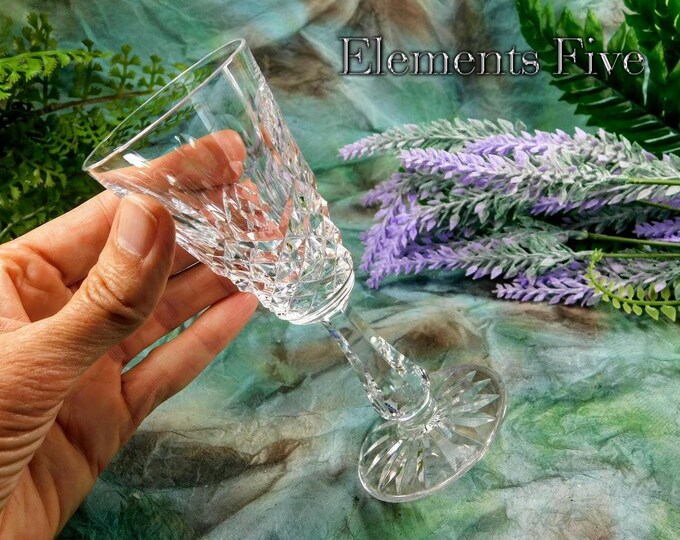 Crystal Chalice, Little Crystal Glass Chalice, Vintage Leaded Crystal ...