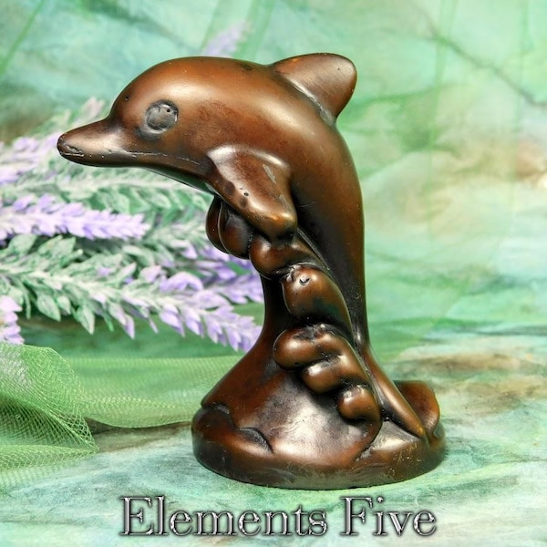 Resin Dolphin Statue - Etsy