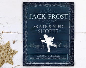 Jack Frost Print - Etsy