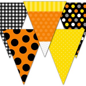 Candy Corn Banner - Halloween Banner - Printable Halloween Banner ...
