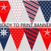 Nautical Pennant Banner Nautical Garland Nautical Bunting - Etsy